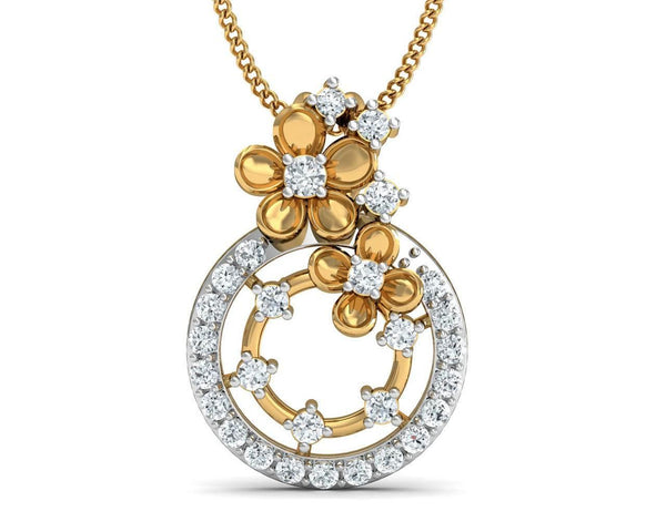 Buy Arnit Diamond Pendant in Gold | Endear Jewellery – Jewelslane